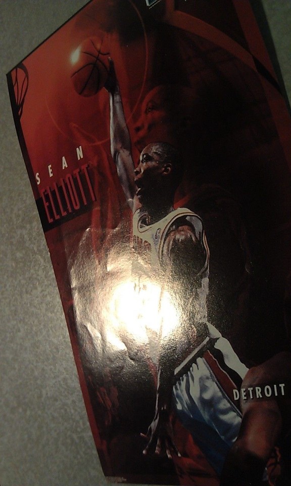 Sean Elliott Detroit PISTONS NBA JAM SESSION RARE NBA Mini Poster | eBay