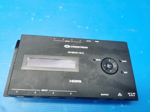 Crestron HD-MD4X1-4K-E 4x1 4K HDMI Switcher Black | eBay