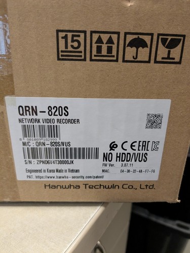 8Ch Network Video Recorder with built-in PoE Switch, QRN-820S | eBay