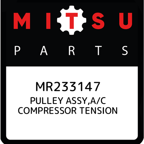 MR233147 Mitsubishi OEM Genuine Pulley a A/c Compr Tension for sale ...