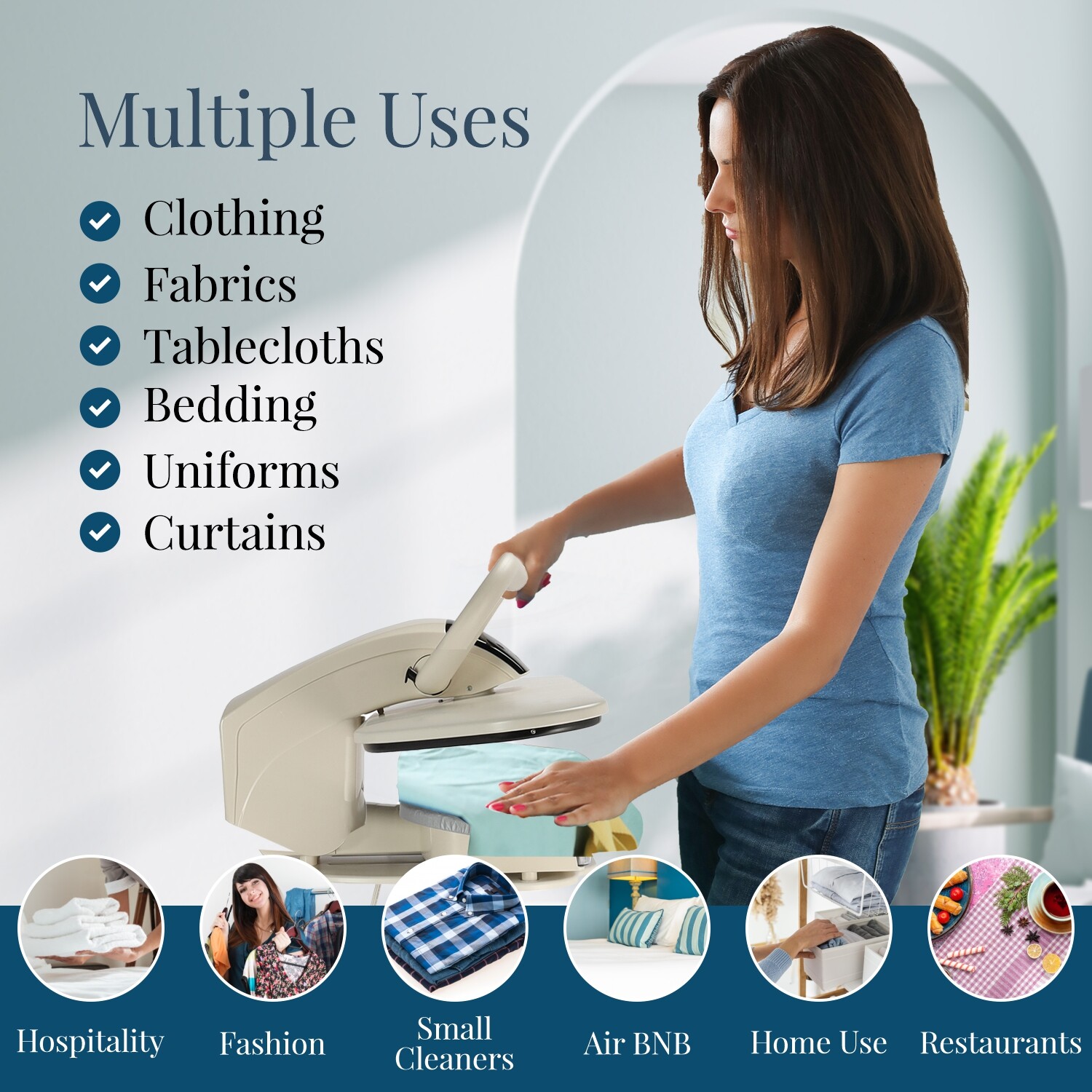SpeedyPress Premium Steam Press 100HD Extra Large 40 Inch Includes ...