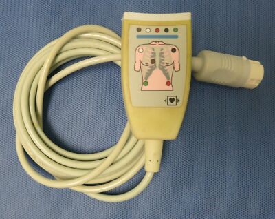 Philips M1668A ECG Trunk Cable, 5 Lead/12 | eBay