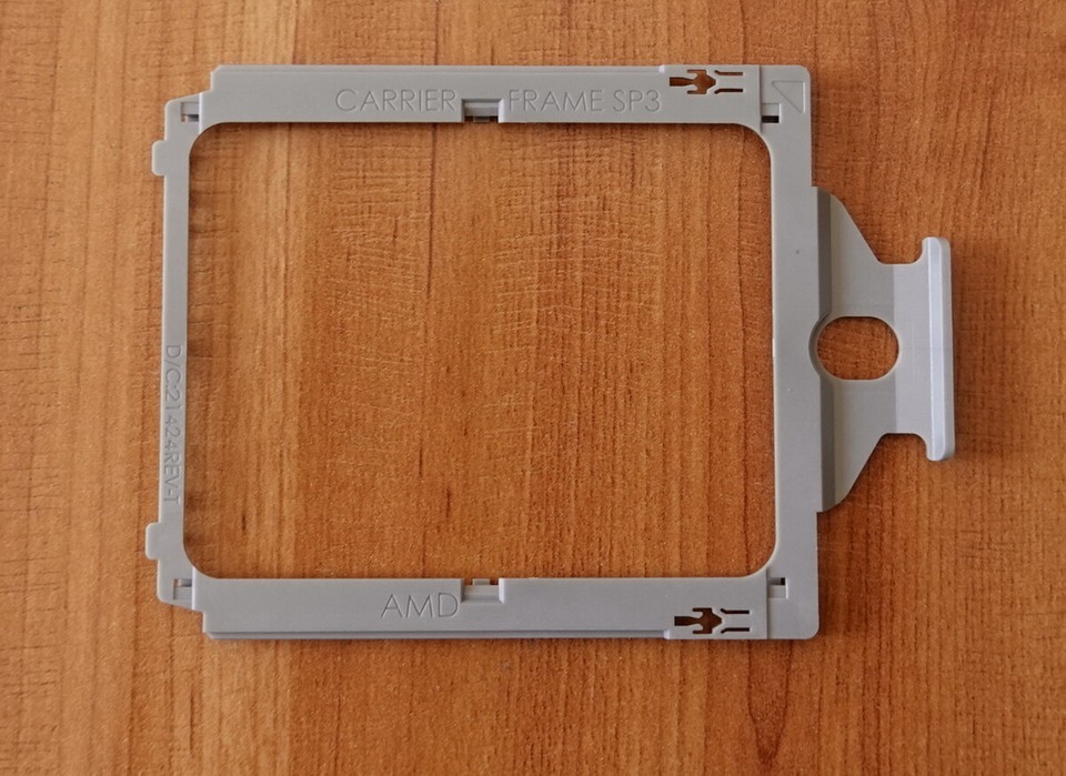AMD EPYC SP3 TR4 TRX4 Socket CPU Tray Carrier Frame Mount Caddy Grey ...
