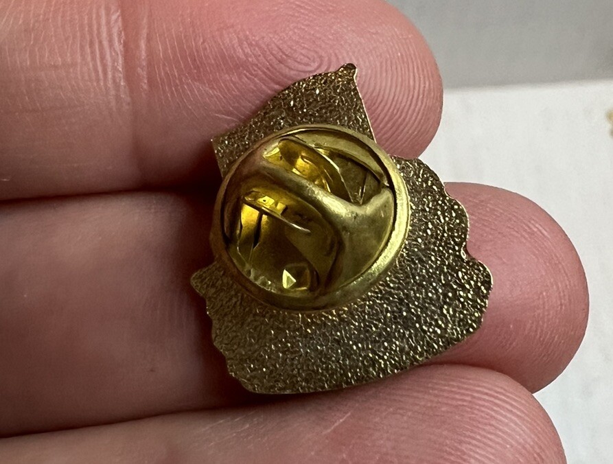 McDonalds FSB Hamburger Enamel Crew Pin Collectible Button Tie Tack | eBay