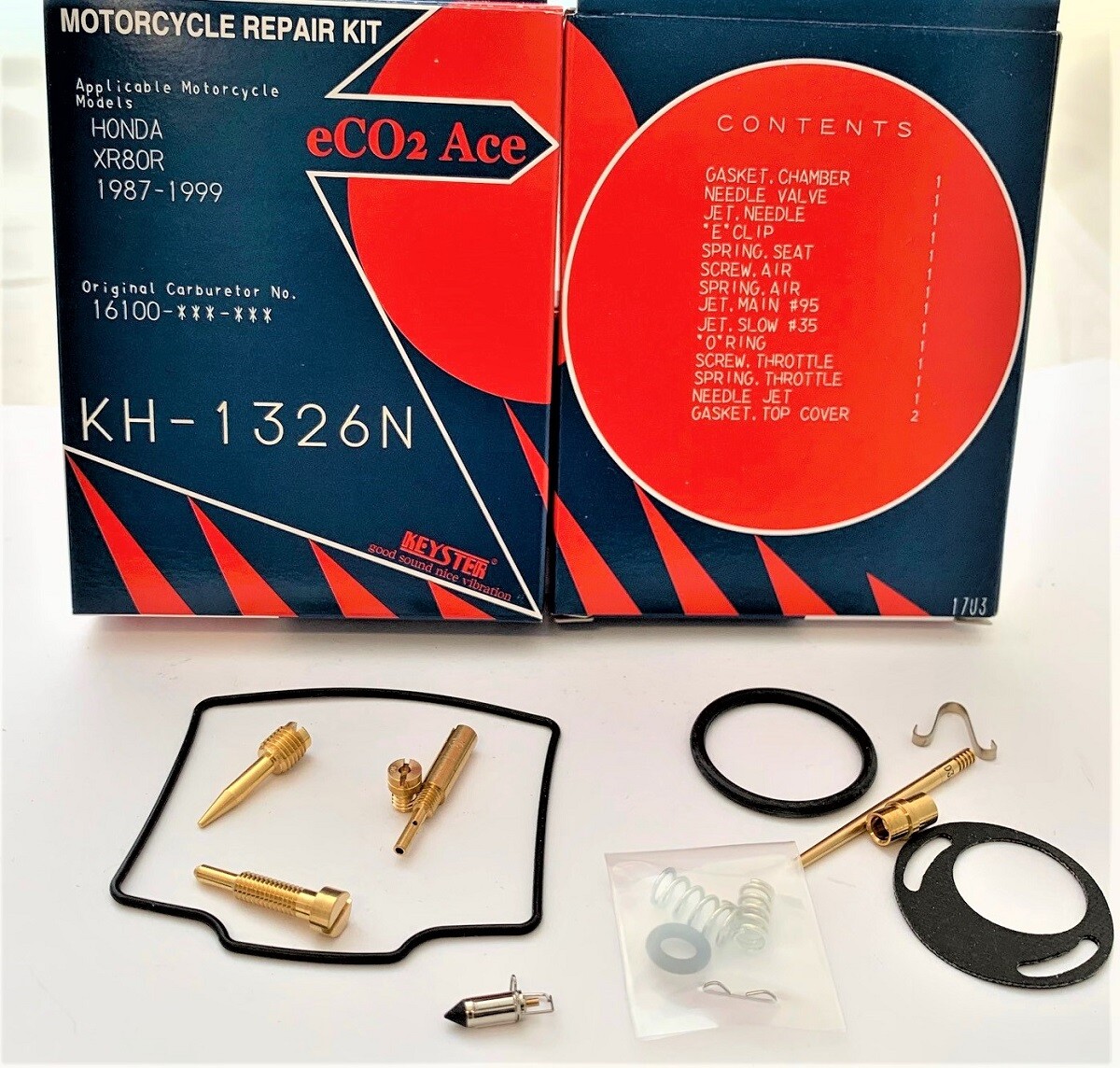 HONDA XR80 XR80R KEYSTER CARBURETOR REBUILD REPAIR KIT 1987 - 1999 | eBay