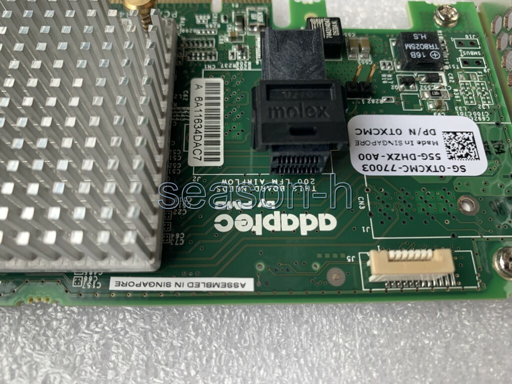 Adaptec ASR-8405 4-port SATA / SAS RAID Controller 12G PCIe x8 3.0 1GB ...