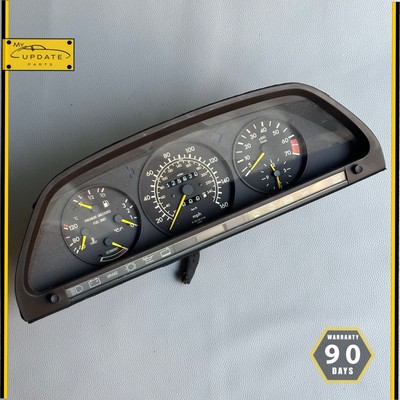 1986-91 Mercedes W126 300SE SEL 560 SPEEDOMETER 125K Instrument Cluster ...
