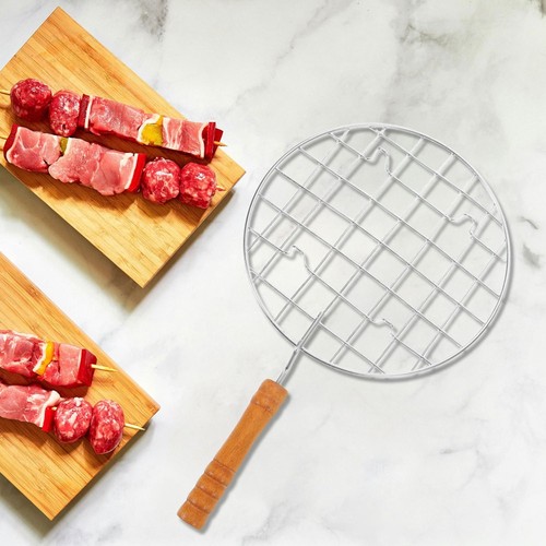 BBQ Fence Stainless Steel Grill Net Outdoor Picnic Tools Barbecue Racks ...