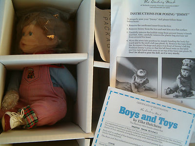 The Danbury Mint Porcelain Engineer Jimmy Doll by Elke Hutchens | eBay