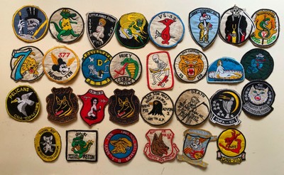 combo 20 x patches , AIRBORNE , LRRP , RECON , USN , PBR , ARVN , USAF ...