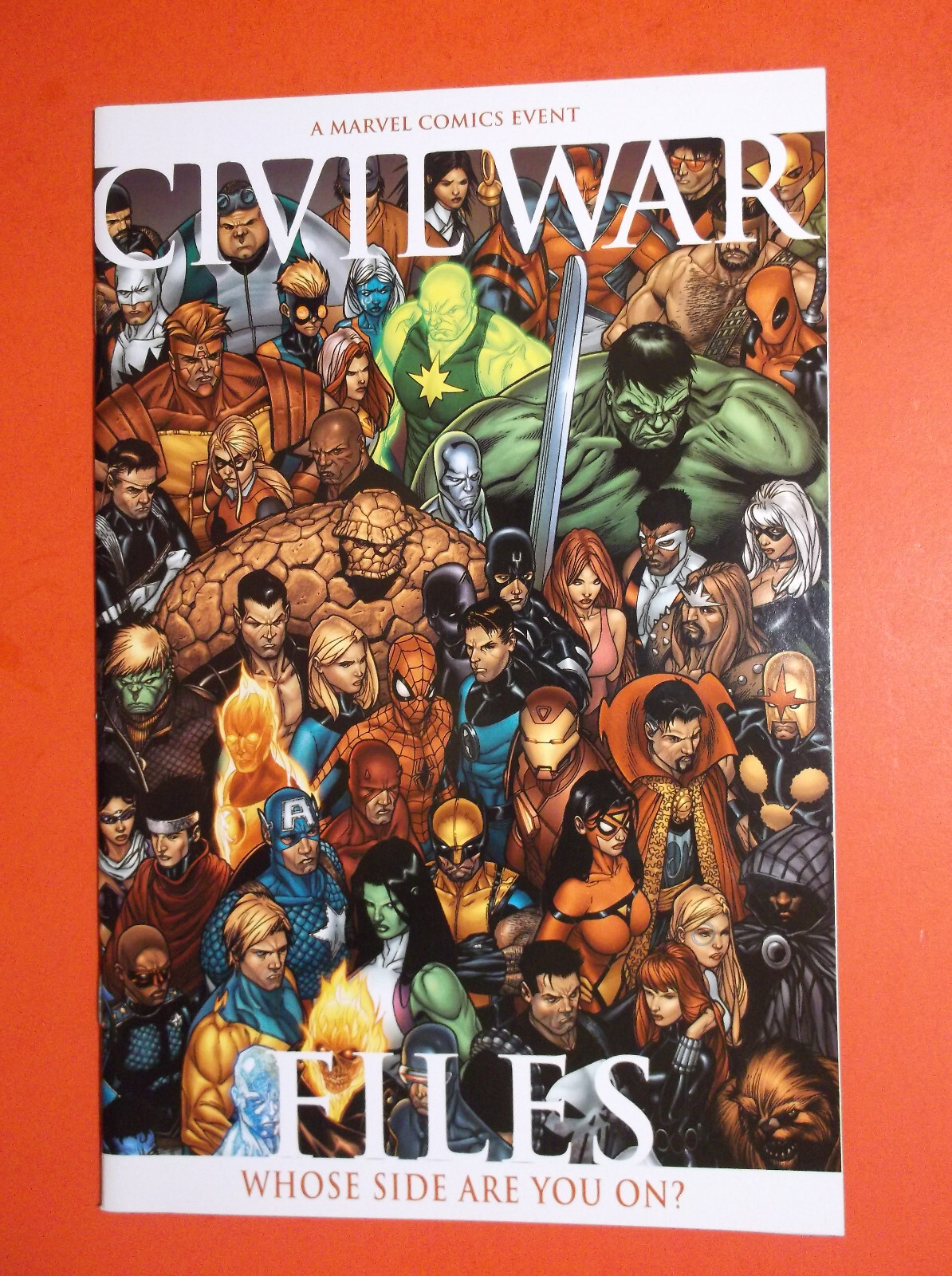 CIVIL WAR FILES - NM- 9.2 - 2006 1st PRINTING - STEVE McNIVEN COVER | eBay