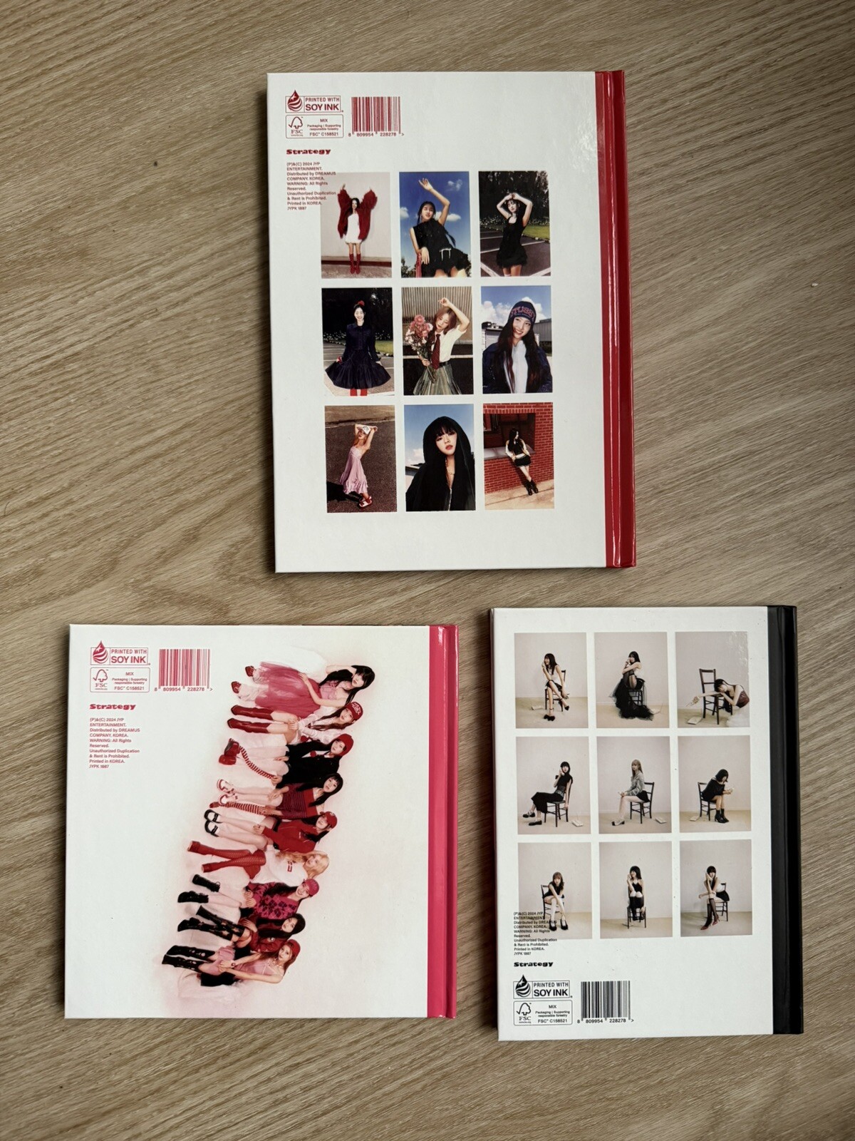 TWICE Strategy Album Step 1 2 3 Ver. Photo book Total (3) JYP | eBay