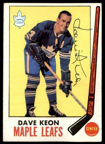 1969-70 Topps Autographed Dave Keon #51 | eBay