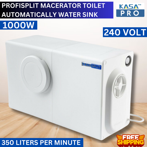 Tecma 1000W ProfiSplit Powerful Macerator Waste Grey Water Pump Sink ...