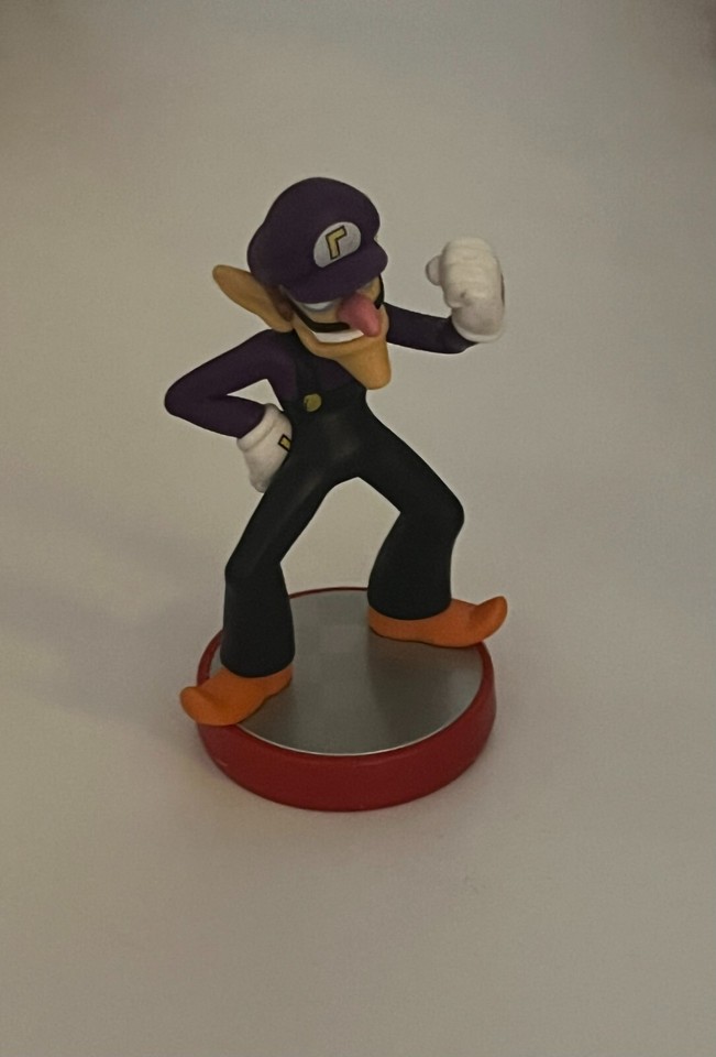 Waluigi (Nintendo Amiibo Figure) Super Mario Series | eBay
