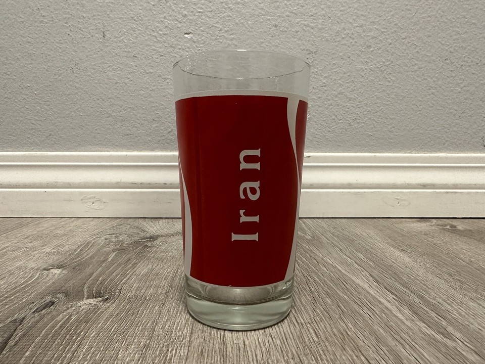 Coca Cola Coke Iran Drinking Glass Cup | eBay