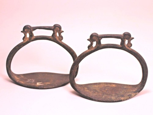A Pair of Antique Chinese Ming Bronze Stirrups | eBay