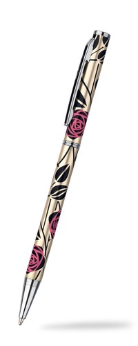 Mackintosh Roses Ballpoint Pen Silver Plated Brand New Boxed Various ...