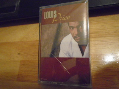 SEALED RARE OOP Louis Price CASSETTE TAPE s/t MOTOWN soul Temptations ...