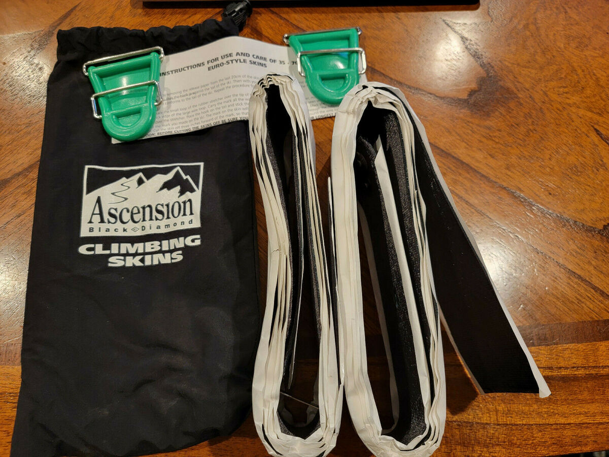 Black Diamond 161065 Ascension Clipfix Climbing Ski Skins Black Diamond 161065 Ascension Clipfix Climbing Ski Skins