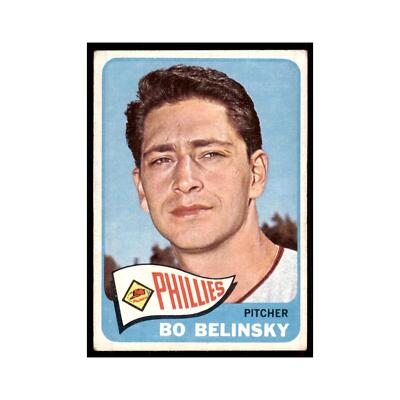 1965 Topps Bo Belinsky Baseball Cards #225 | eBay