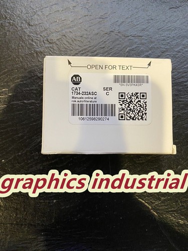 New Factory Sealed 1734-232ASC/C Point I/O ASCII Interface Module Allen ...