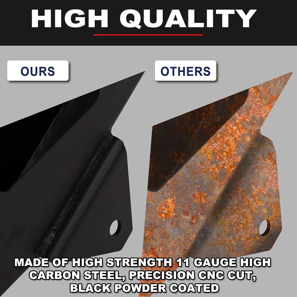 Mid Frame Rust Repair Kit + Frame Rust Repair Plate for 1996-2004 ...