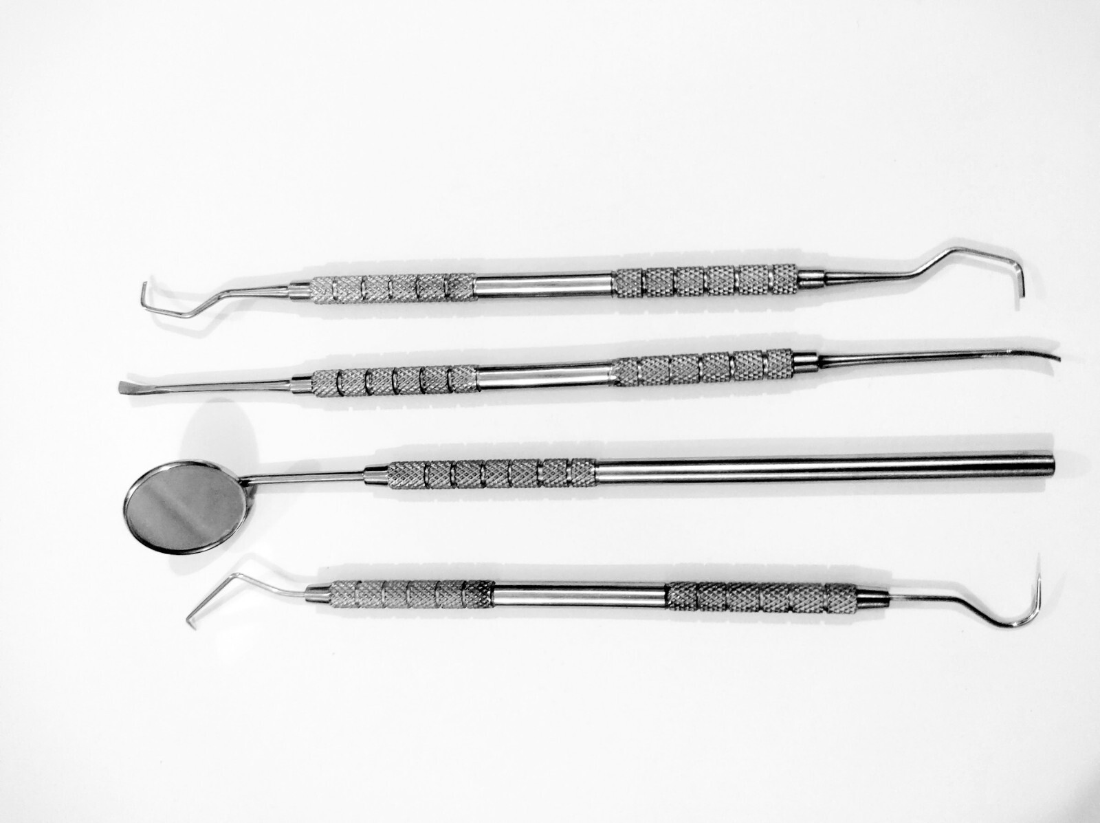 DENTAL TARTAR PLAQUE CALCULUS TOOTH SCRAPER SCALER REMOVER MIRROR TOOL ...