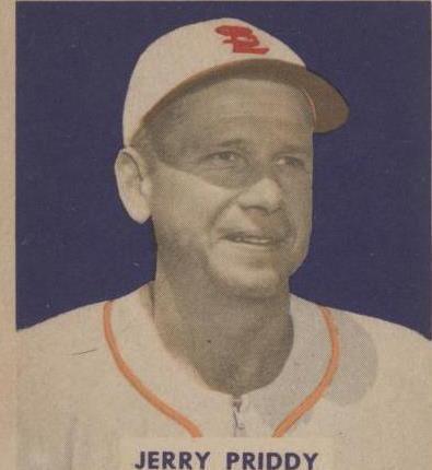 1949 Bowman - Jerry Priddy #4 Gray Back Name on Front for sale online ...