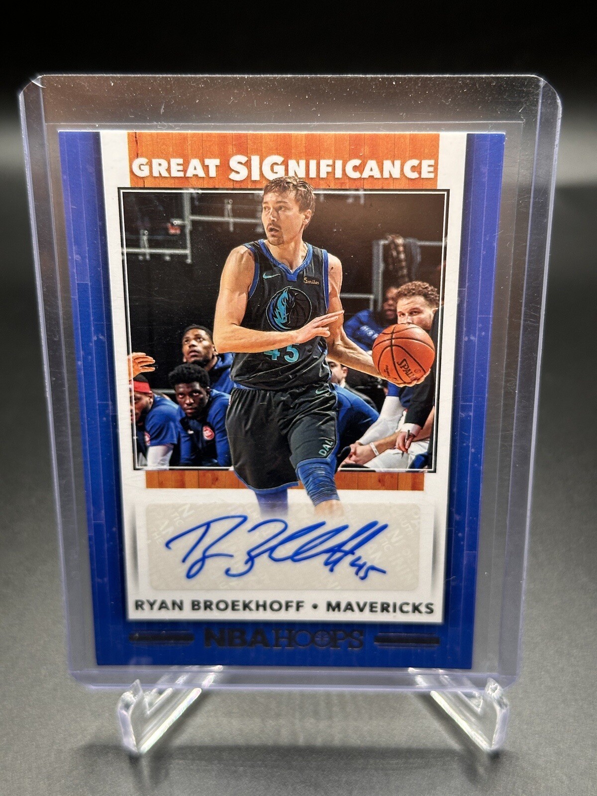 Ryan Broekhoff 2019 Hoops #GS-RBK Great SIGnificance Price Guide ...