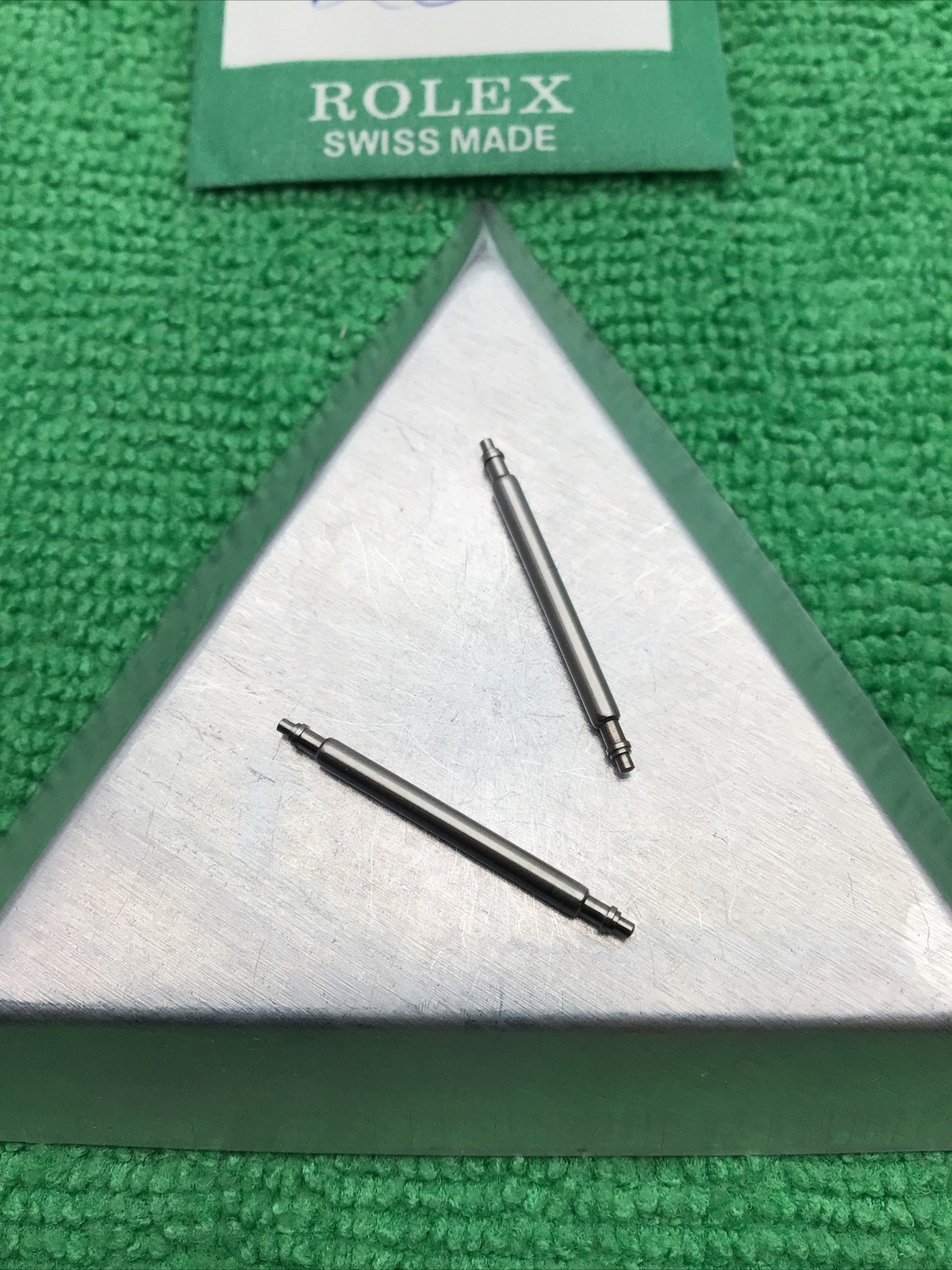 Genuine Rolex Spring Bar Part 23-9380, 20mm Steel, Day Date (Set Of 2 ...