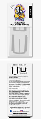 1/24 Flame Stripe Paint Masks for DDA HQ Holden Monaro GTS | eBay Australia