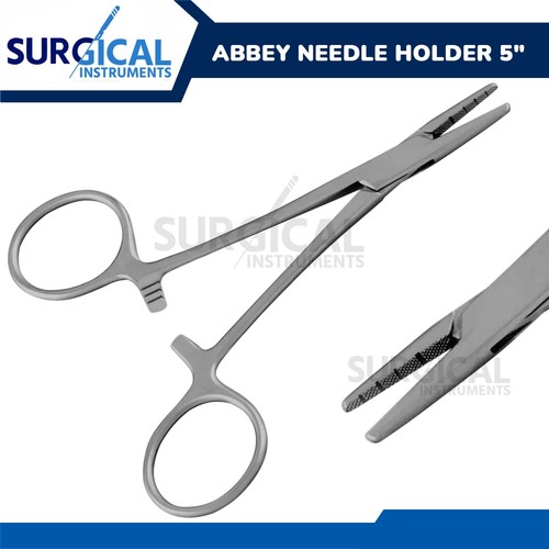 Abbey Needle Holder 5" Stainless Steel German Grade | eBay