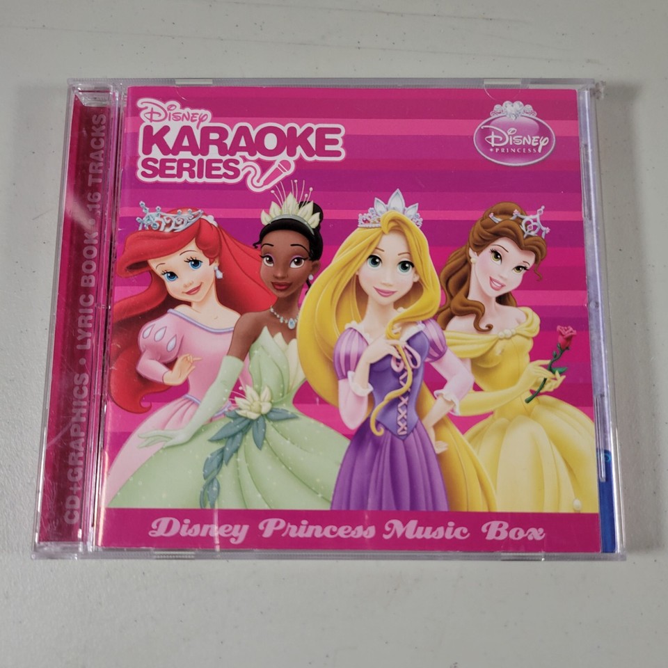 Disneys Karaoke CD Lot Disney Princess Music by Various Artists and ...
