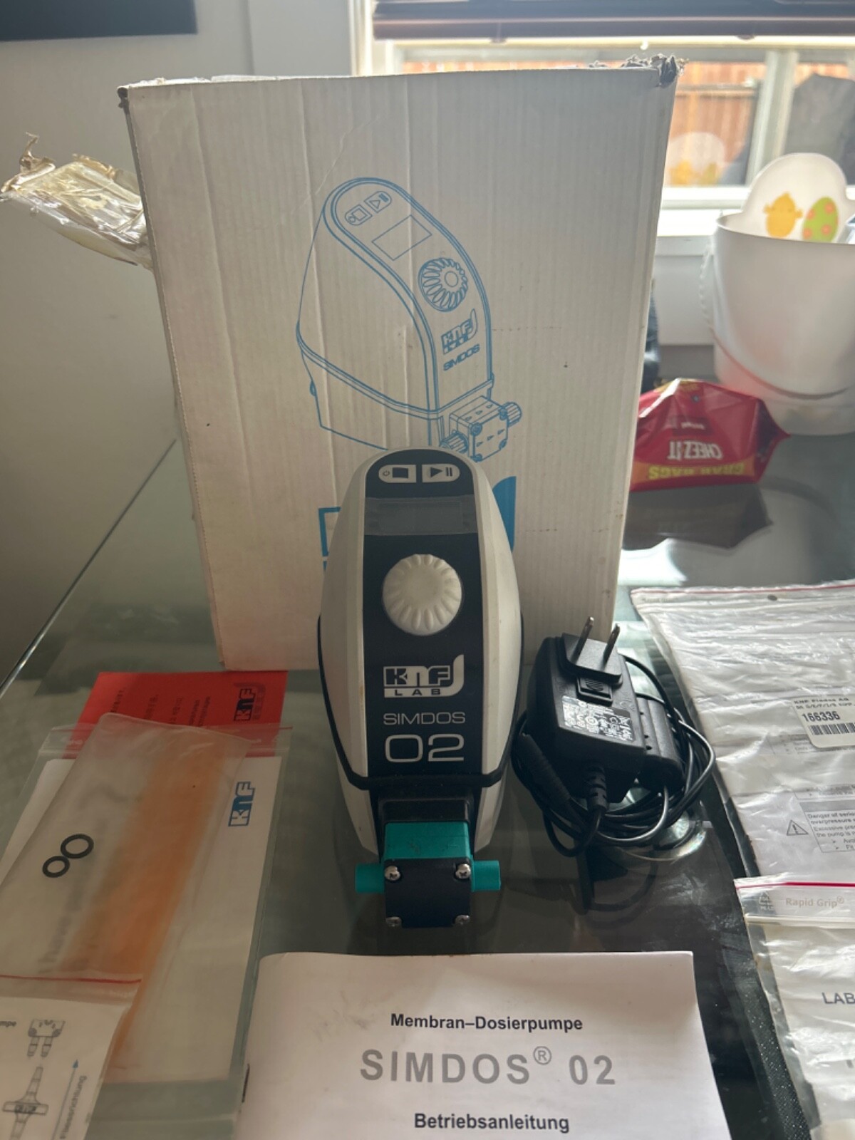 KNF SIMDOS 02 FEM 1.02 S Liquid Dosing/Metering Pump, 0.03–20 mL/Min | eBay