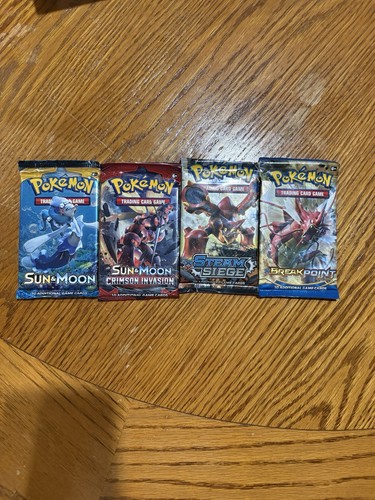 Pokémon TCG Lot Of 5 Packs Xy Bp, Xy SS, S&M Base And S&M CI | eBay