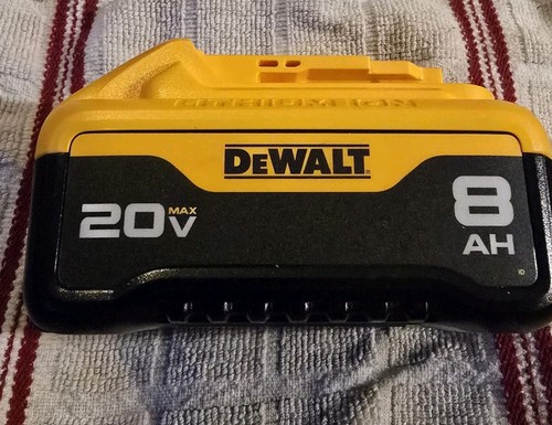 NEW! DEWALT 20V MAX DCB208 OEM 8Ah Lithium-Ion Battery | eBay