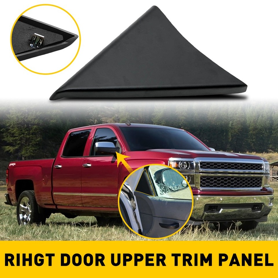 For 2007-2013 SILVERADO SIERRA TAHOE YUKON DOOR PANEL UPPER TRIM BLACK ...