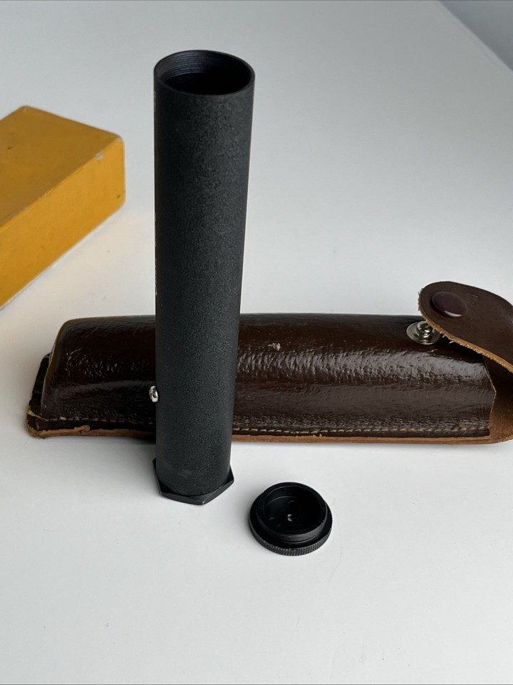 Vintage Lietz 8043-50 Hand Held Level Surveying Scope + Case & Box Made ...