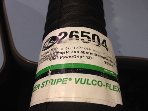 Radiator Coolant Hose- Gates 26504 G/S VULCOFLEX - 44mm X 51mm X 419mm ...