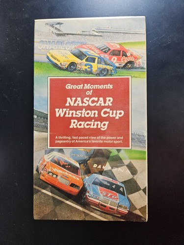 Great Moments of NASCAR Winston Cup Racing VHS Vol. 1 (1988) | eBay