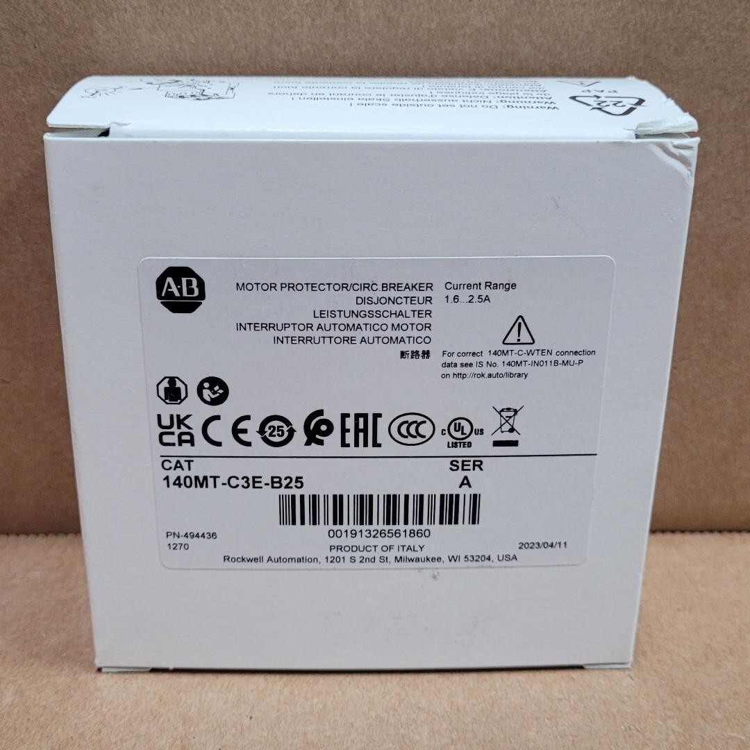 ALLEN BRADLEY 140MT-C3E-B25 Motor Protector / Circuit Breaker | eBay