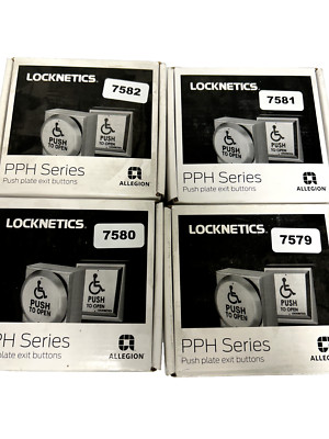 Locknetics PPH Series Push Plate Exit Buttons | eBay