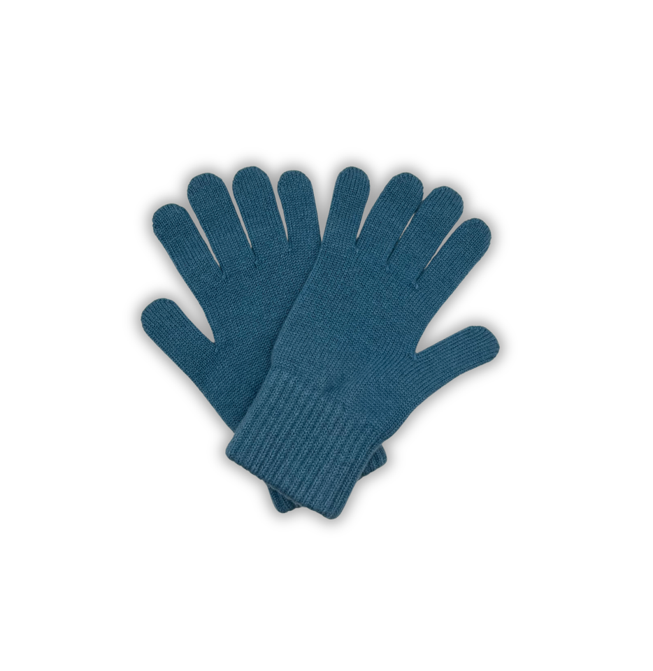 Made In USA Men's Knit Cashmere Gloves, Warm Winter Wool Gloves for ...