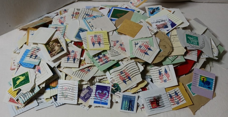 Estate Sale Stamp Collection 100's United States mixed stamps | eBay