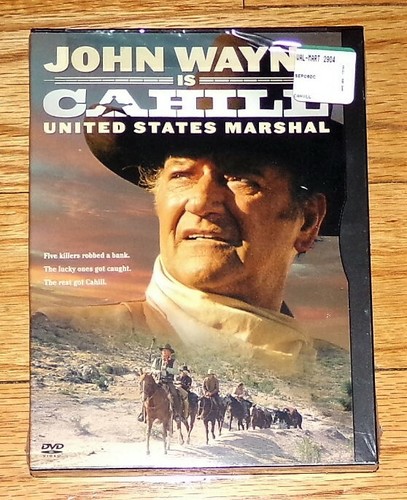 Cahill United States Marshal (DVD, 2003) John Wayne Lawman JD Cahill ...
