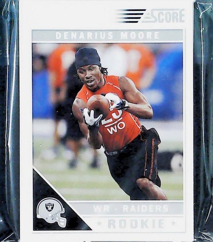 2011 Score w Rookies Oakland Raiders Team Set 12 Cards Denarius Moore ...