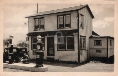 Line Lexington PA Blue Sunoco Gas Station Bethlehem 1930s RPPC Postcard ...
