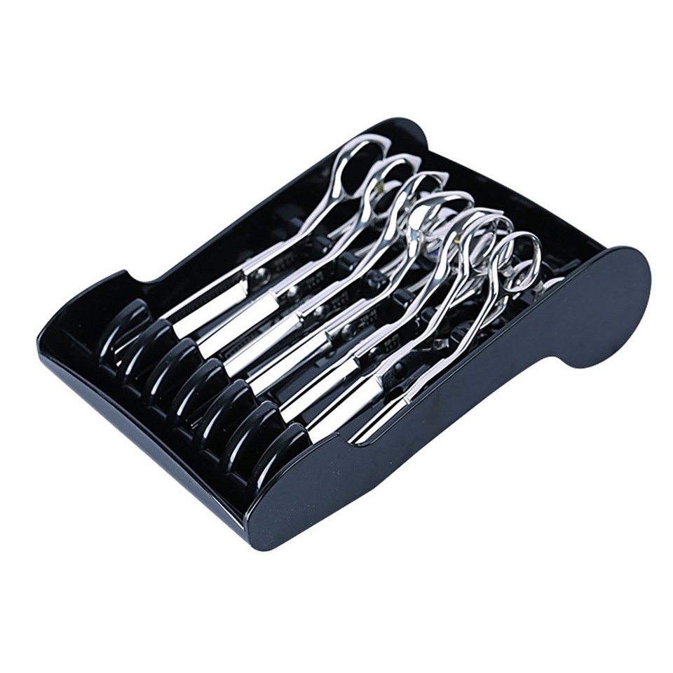Hairdressing Salon Scissors Stand Space Saving Barbershop Display ...