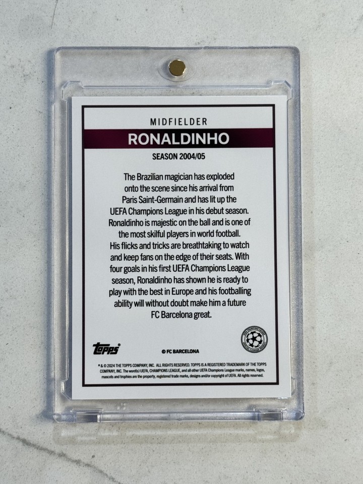 2024-25 Topps Lost Rookie Cards RONALDINHO Rc | eBay